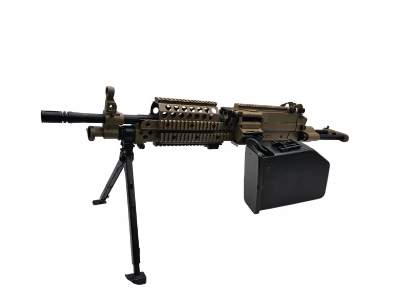 Karabin maszynowy ASG A&K M249 SPW AEG elektryczne - 5902543281340 ...
