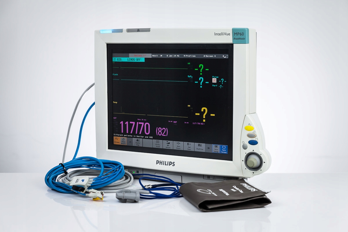 Philips MP60 Kardiomonitor Monitor Pacjenta (0193712579770) • Cena ...