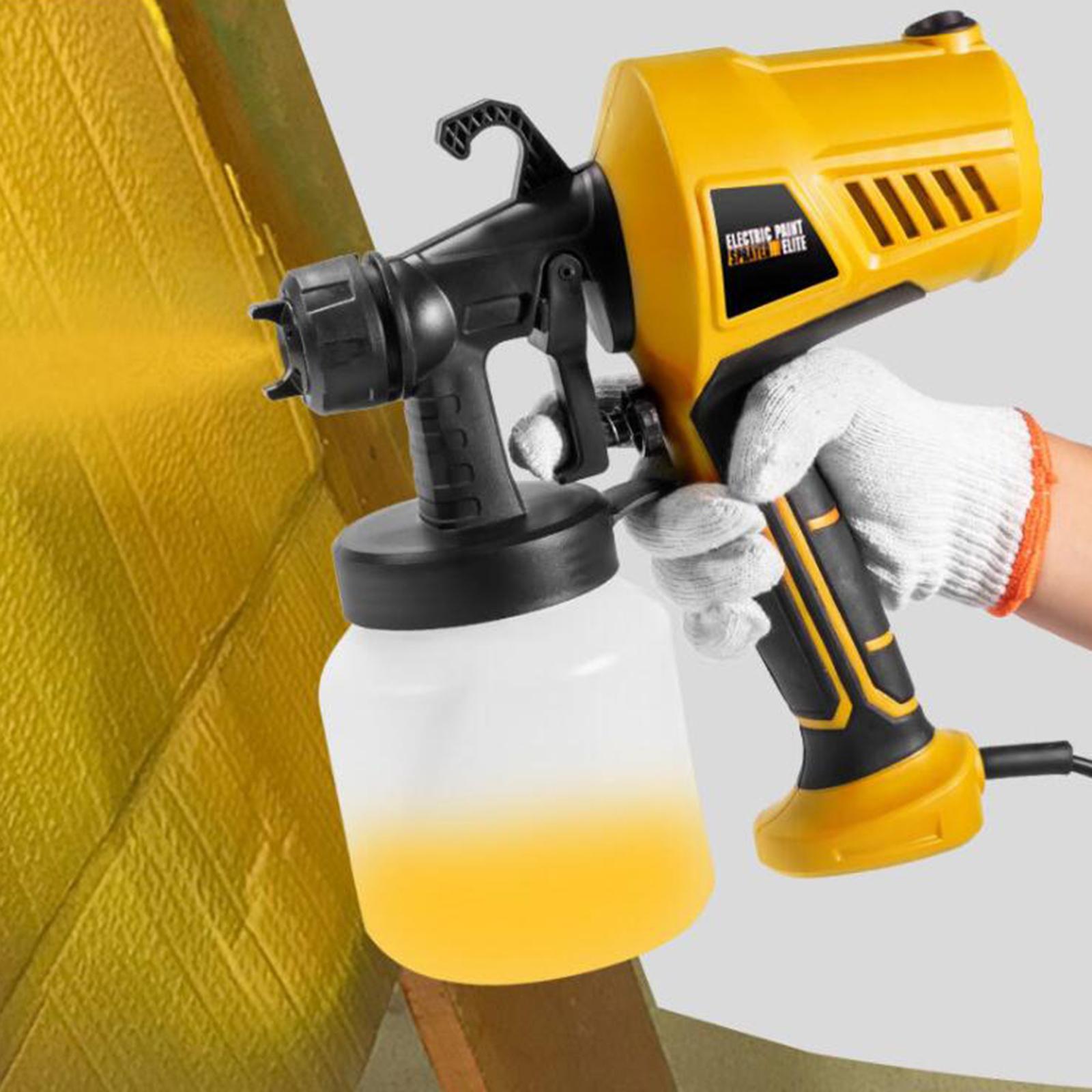500W Electric Handheld Spray Gun 800ML Car Paint Sprayers Home Yellow jinlian 53058280 Cena Opinie 15539784712 Allegro.pl