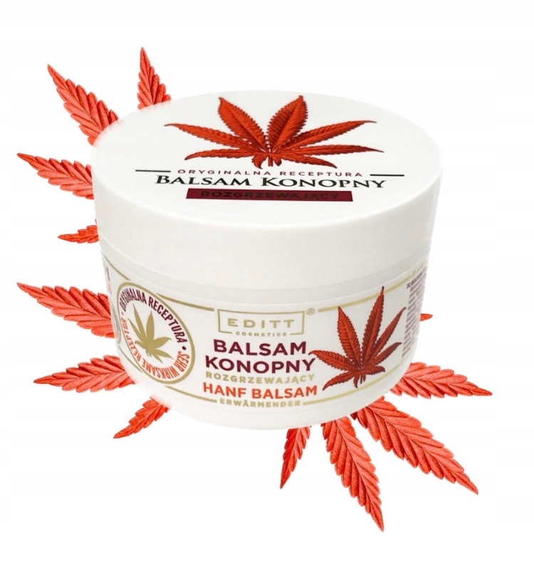 Balsam konopny rozgrzewający mięśnie i stawy Editt Cosmetics ... Balsam konopny rozgrzewający mięśnie i stawy Editt Cosmetics ...