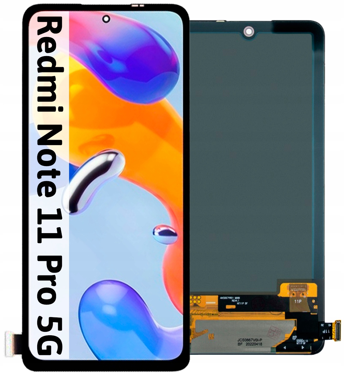 Wyświetlacz Do Xiaomi Redmi Note 11 Pro 5G LCD Ekran Full OLED - Sklep, Opinie, Cena w Allegro