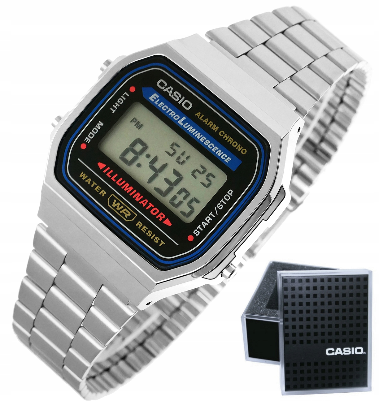 ZEGAREK MĘSKI CASIO RETRO VINTAGE A168 WA + BOX 11779443749 - Allegro.pl