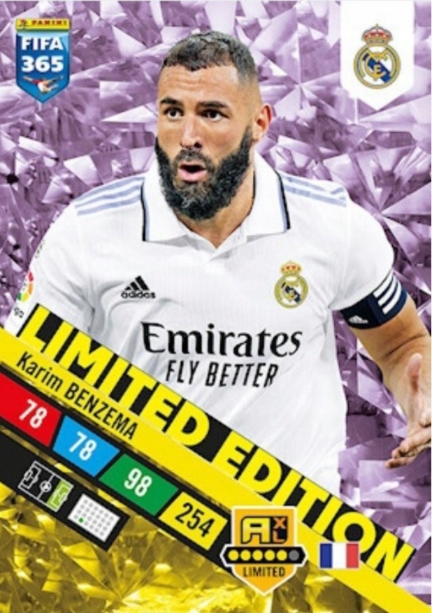 FIFA 365 2023 Panini - Limited BENZEMA - 13227460257 - Allegro.pl