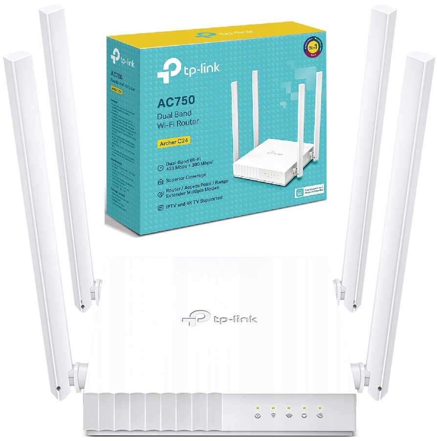 Router TP-LINK Archer C24 - Sklep, Opinie, Cena w Allegro.pl