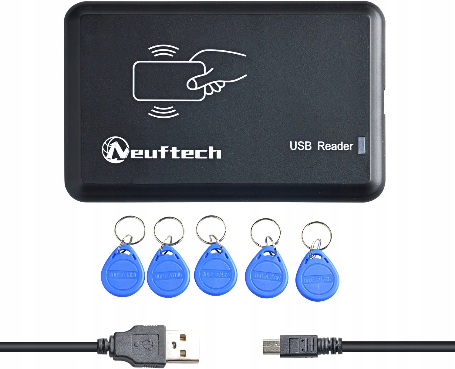 Czytnik RFID Neuftech USB do EM4100 + BRELOCZKI - porównaj ceny ...