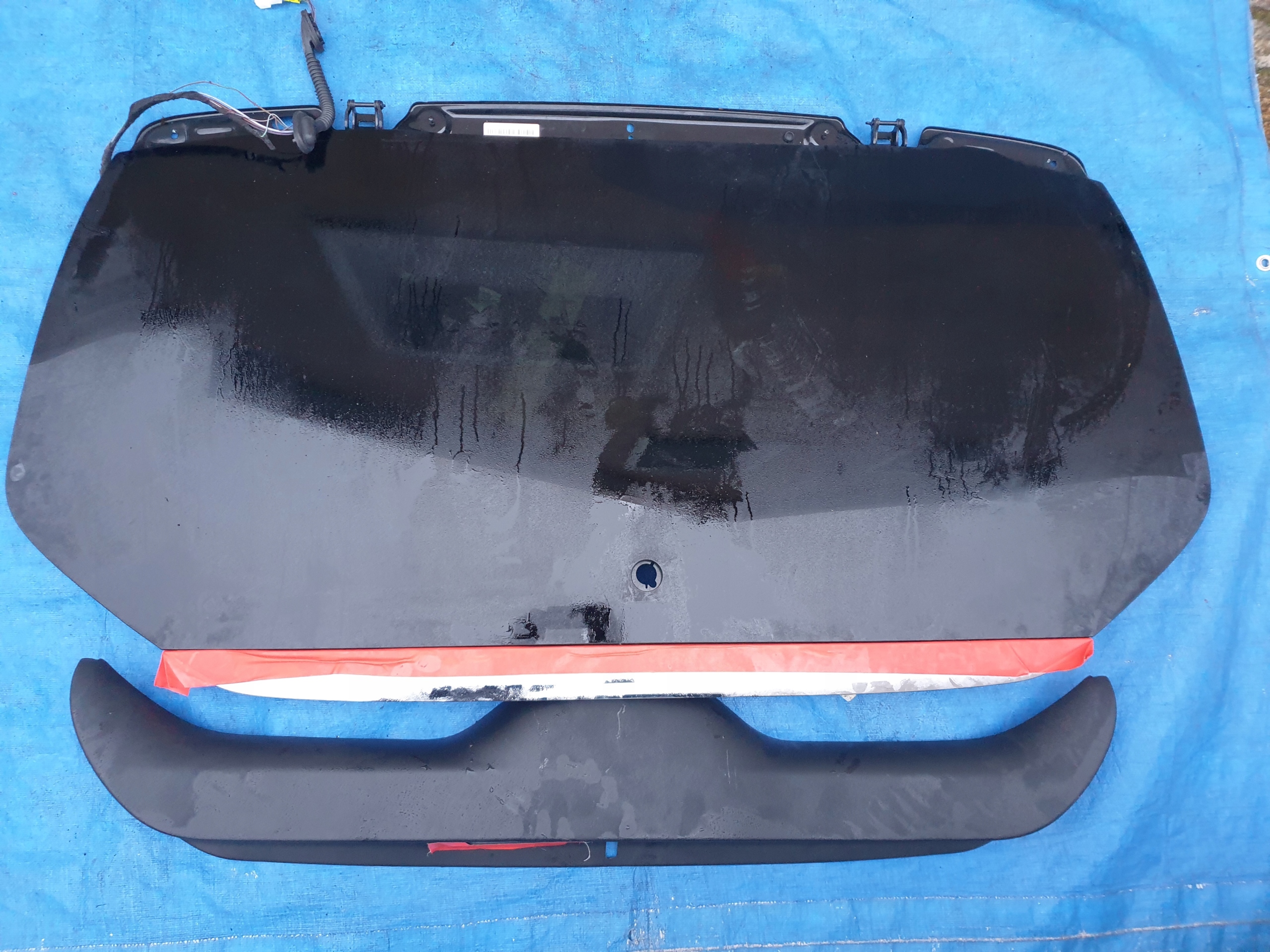 MERCEDES VITO V-Klasa W447 447 KLAPA TYLNA SZYBA LISTWA CHROMOWANA za ...