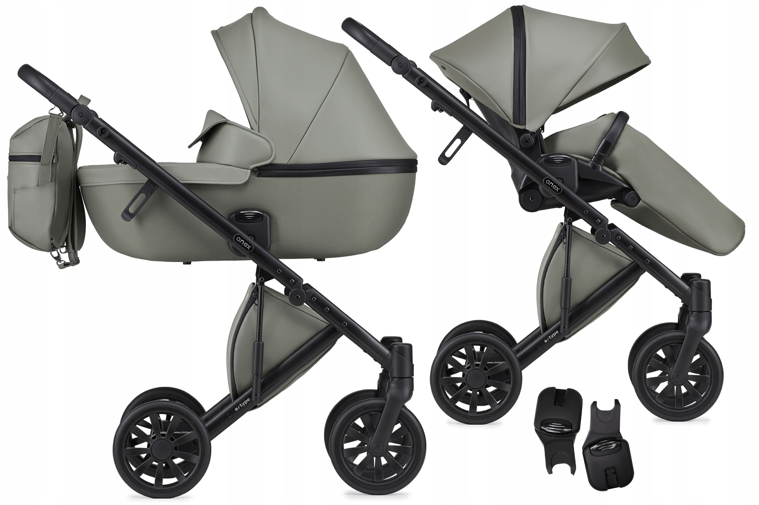 Wózek 2w1 Anex E/Type ET-10A Echo - Zielony (5902280017868) • Cena, Opinie • Wielofunkcyjne ...