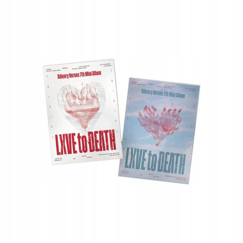 XDINARY HEROES - [LXVE TO DEATH] 7th Mini Album PHOTOBOOK 2 Version SET ...