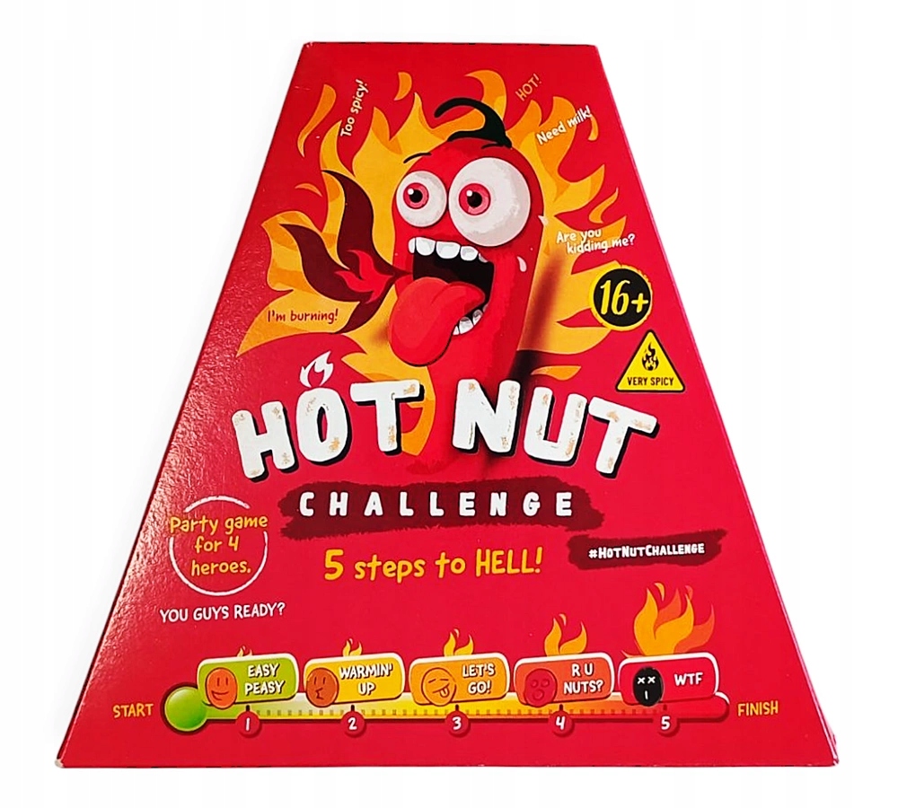 Hot Nut Challenge 24g Hot Chip (8594205494488) • Cena, Opinie • Orzeszki 17480128958 • Allegro