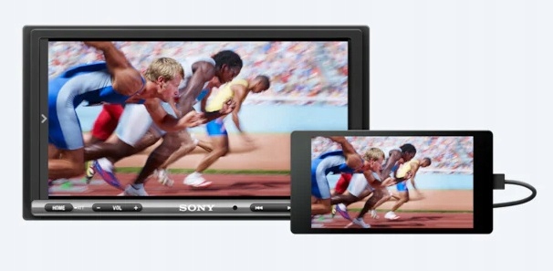 Sony XAV-AX3250 Autorádio 2DIN DAB+ Android CarPlay - Zelená hora za ...