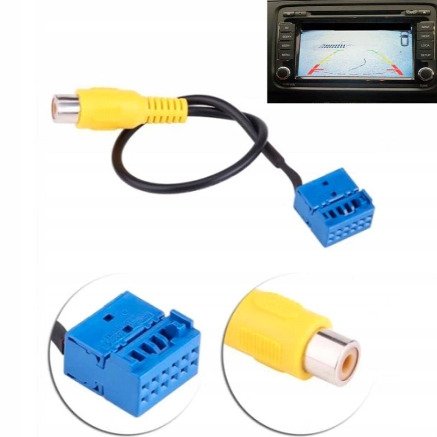 ADAPTER kamery cofania vw seat skoda MIB RCD330 - porównaj ceny ...