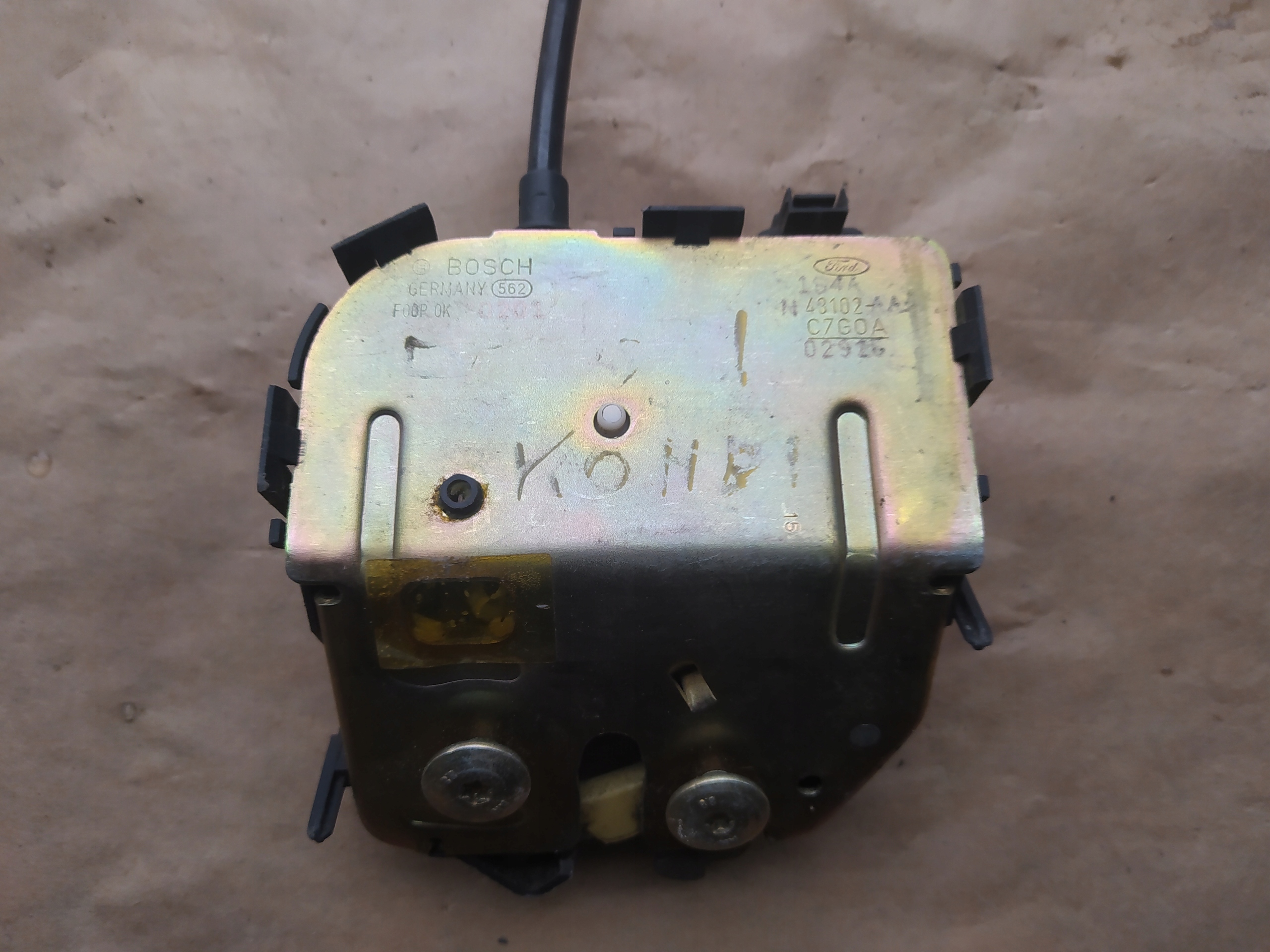 Ford Focus zamek klapy tylnej 43102-C7G0A 43102-C7G0A za 50 zł z Czarna ...