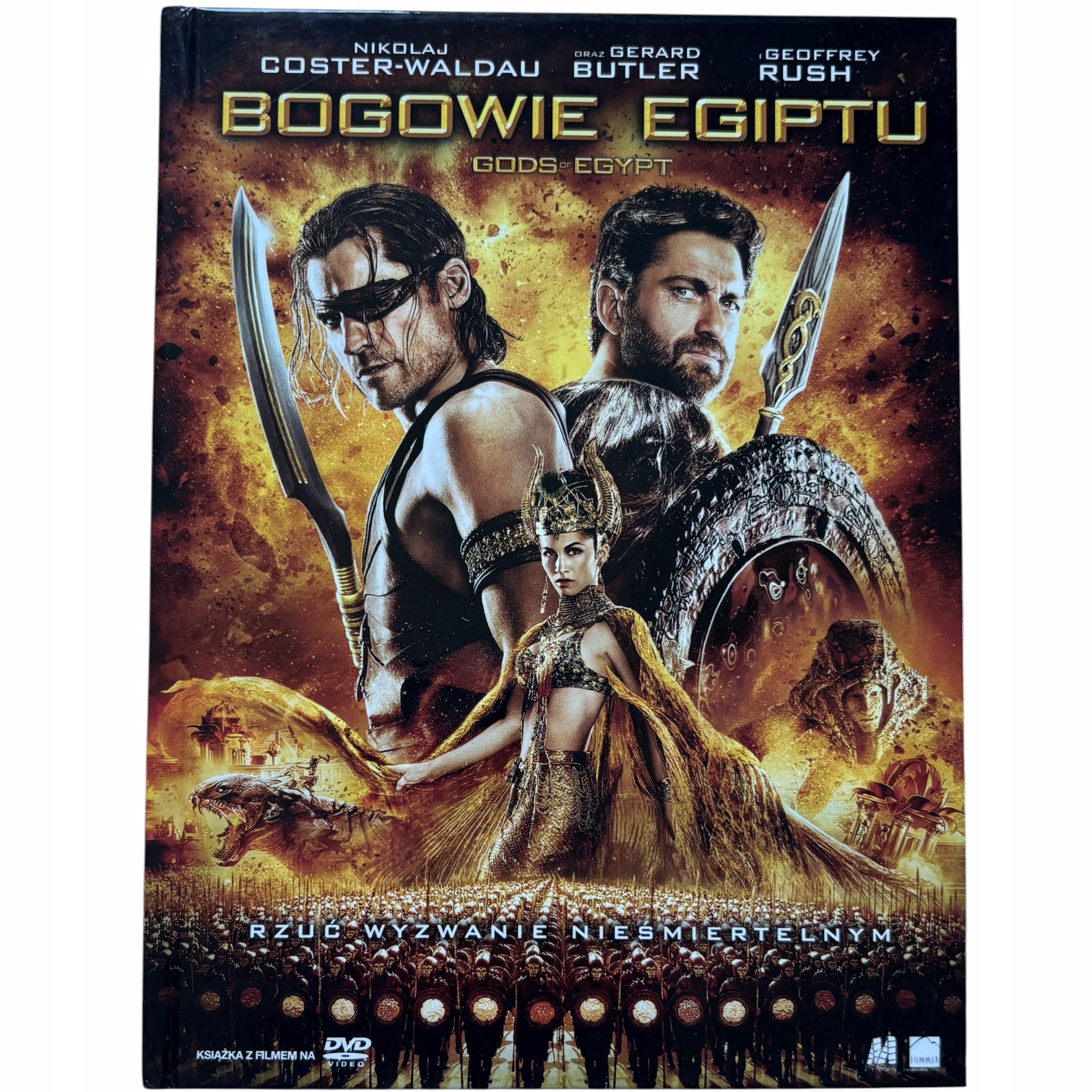 Bogowie Egiptu płyta DVD Film Przygodowy Gerard Butler Polski dubbing ...