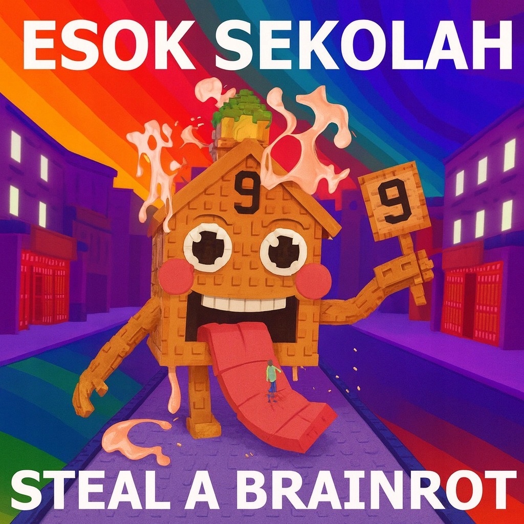 Esok Sekolah | Steal A Brainrot | Brainrot God | Roblox - Stan: Produkt ...