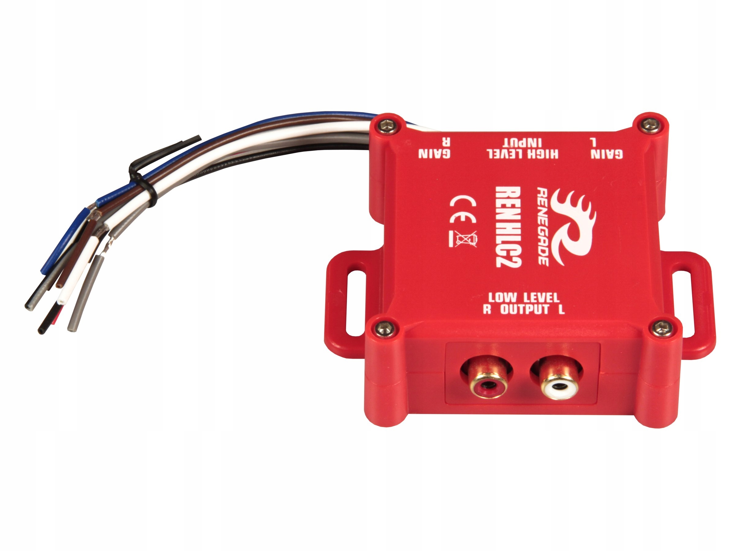 Renegade RENHLC2 konwerter Cinch - RCA + remote do radia bez wyjścia ...