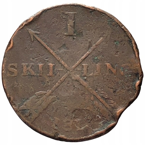 74612. Szwecja - 1 skilling - 1819r. (17,42g/34mm) • Cena, Opinie ...