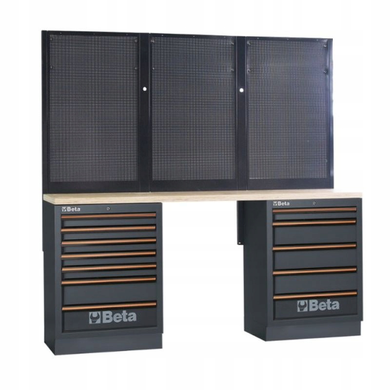 BETA MEBLE WARSZTATOWE STÓŁ SZAFA SZAFKI BLAT TABLICA NA NARZĘDZIA 8054809214542 za 7689.99PLN z ...