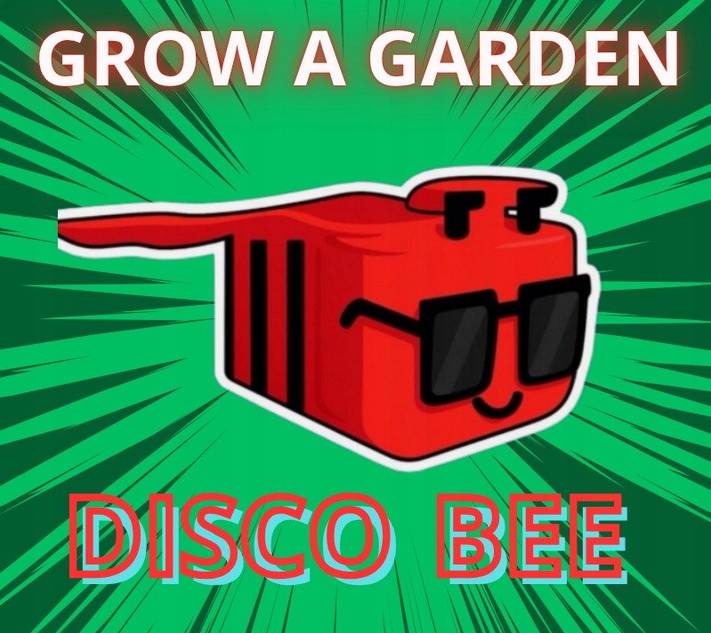 Disco Bee | Pet | Grow A Garden | GaG | Roblox - Stan: Produkt cyfrowy ...