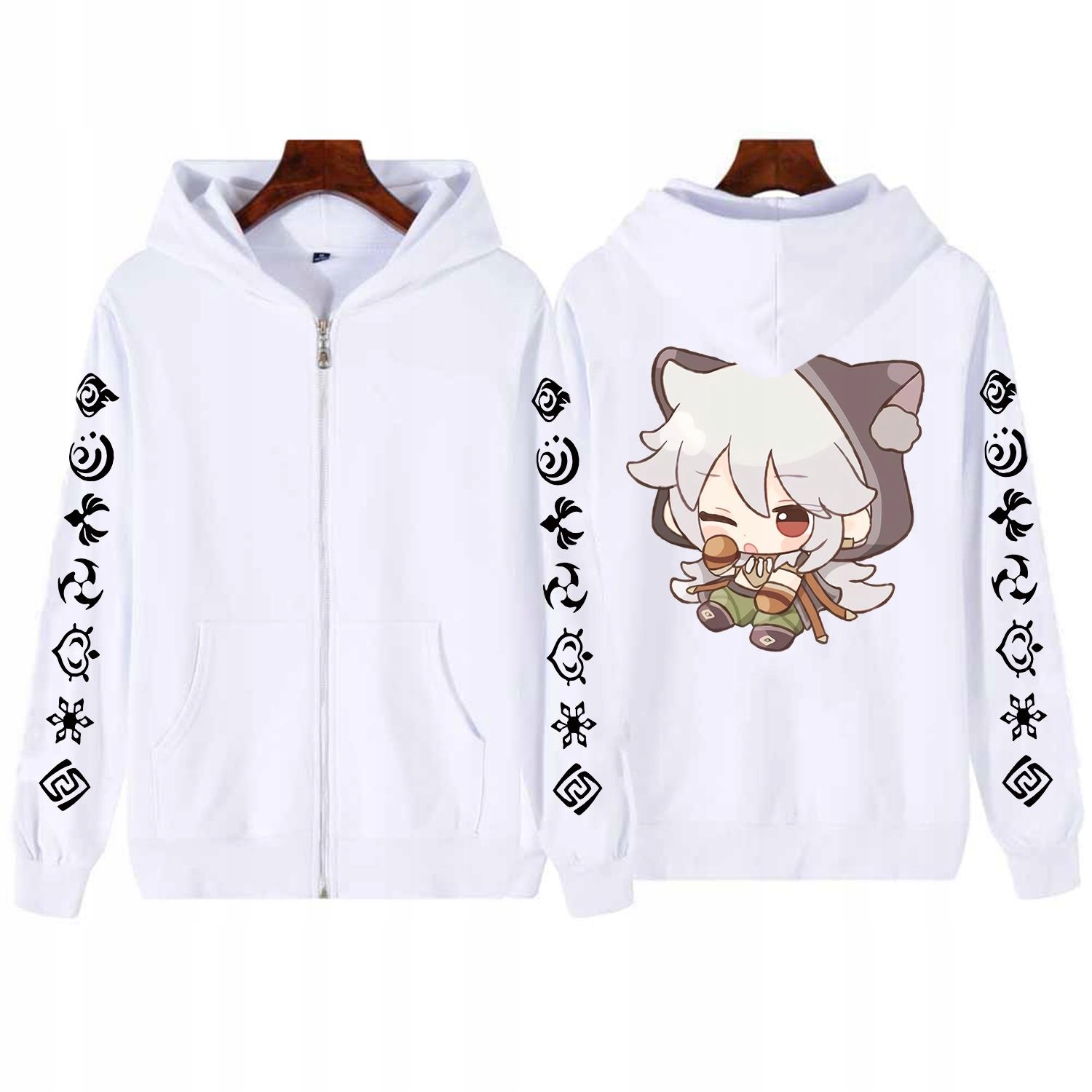 Y2K BLUZA Genshin Impact Kawaii Razor Cartoon 13964746795 - Allegro.pl