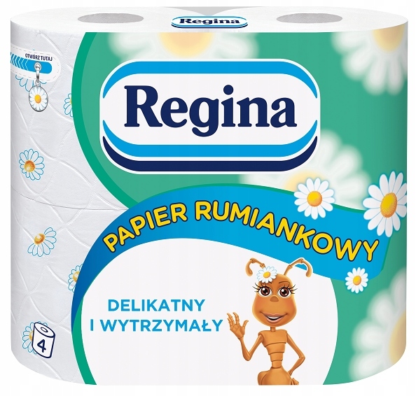 REGINA Papier toaletowy rumiankowy 3 warstwy,4szt. (8004260434904 ...