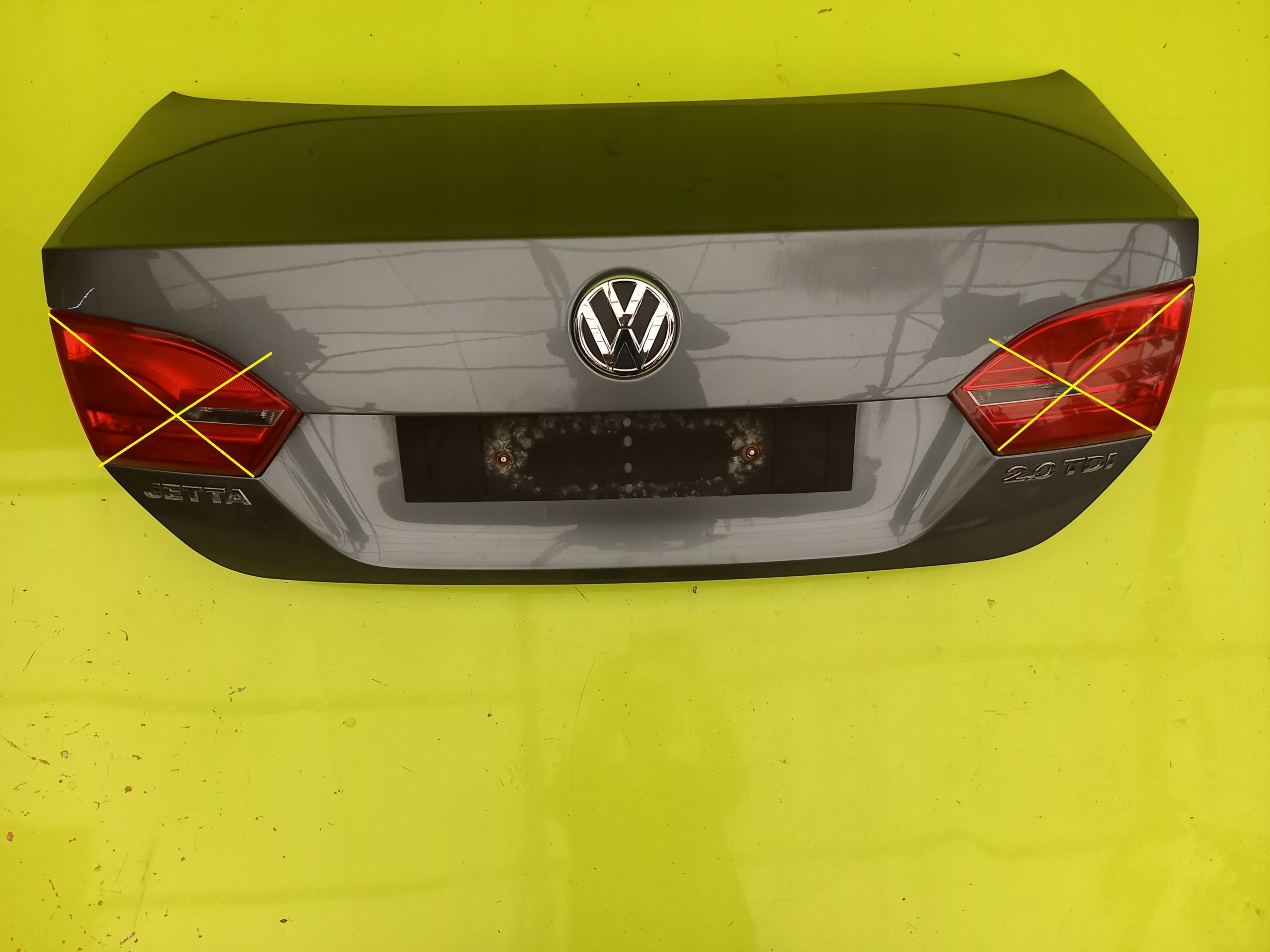 KLAPA TYŁ TYLNA LAKIER LD7X VW JETTA 5C6 VI 12R za 700.00PLN z ...