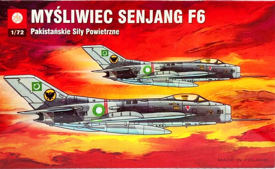 Plastyk S027 Myśliwiec Senjang F6 Pakistan 1:72 13115974295 - Allegro.pl
