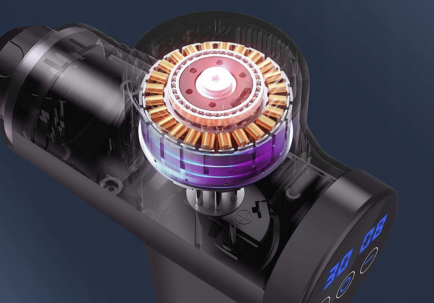 MASSZÁZS PISZTOLY HÁT MASSZÍROZÓ TEST MASSZÍROZÓ GUN PRO ERŐS BŐRÖND za ...