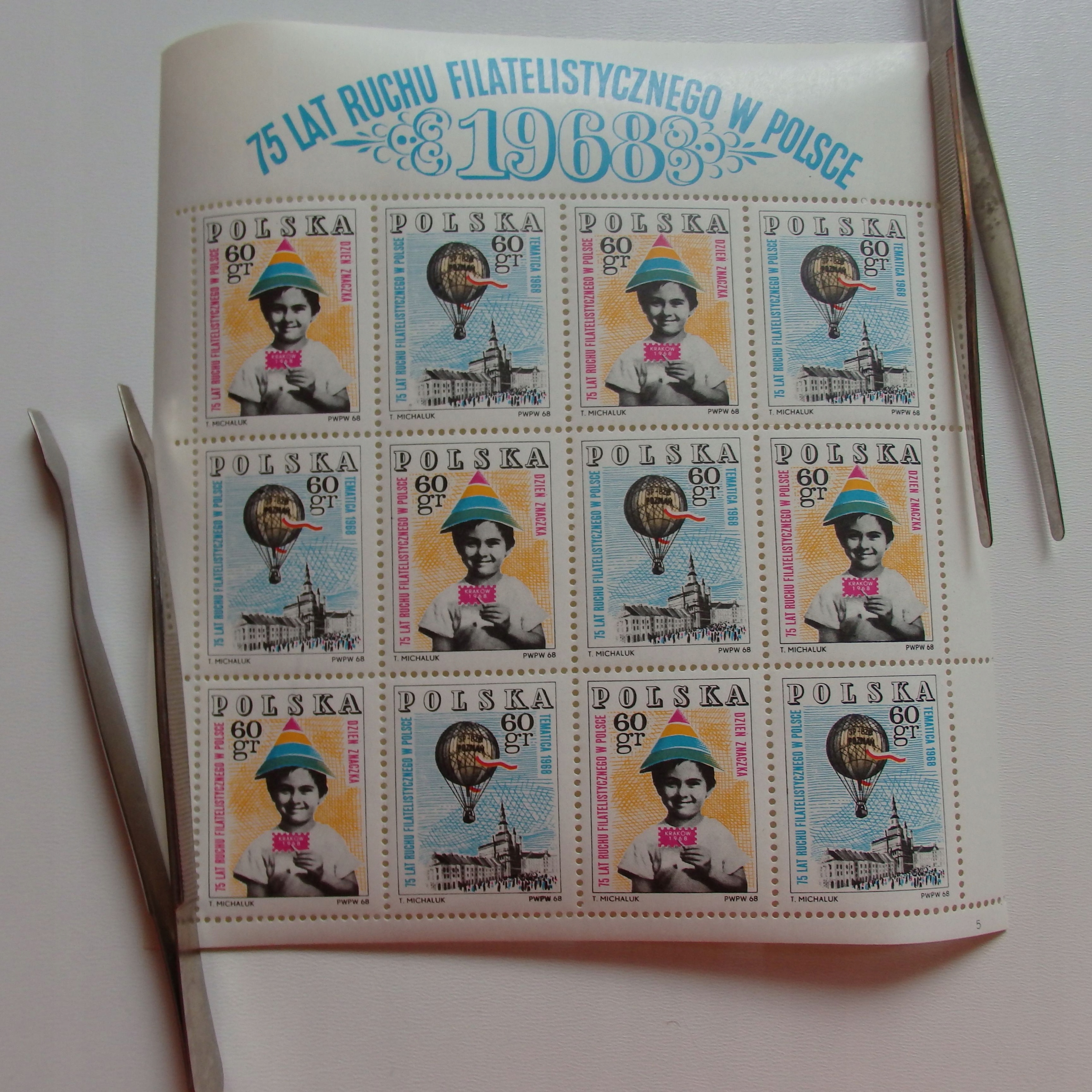 Arkusz Fi 1705-1706, 1968r. F6500 • Cena, Opinie • 1961 - 1970 17898020261 • Allegro