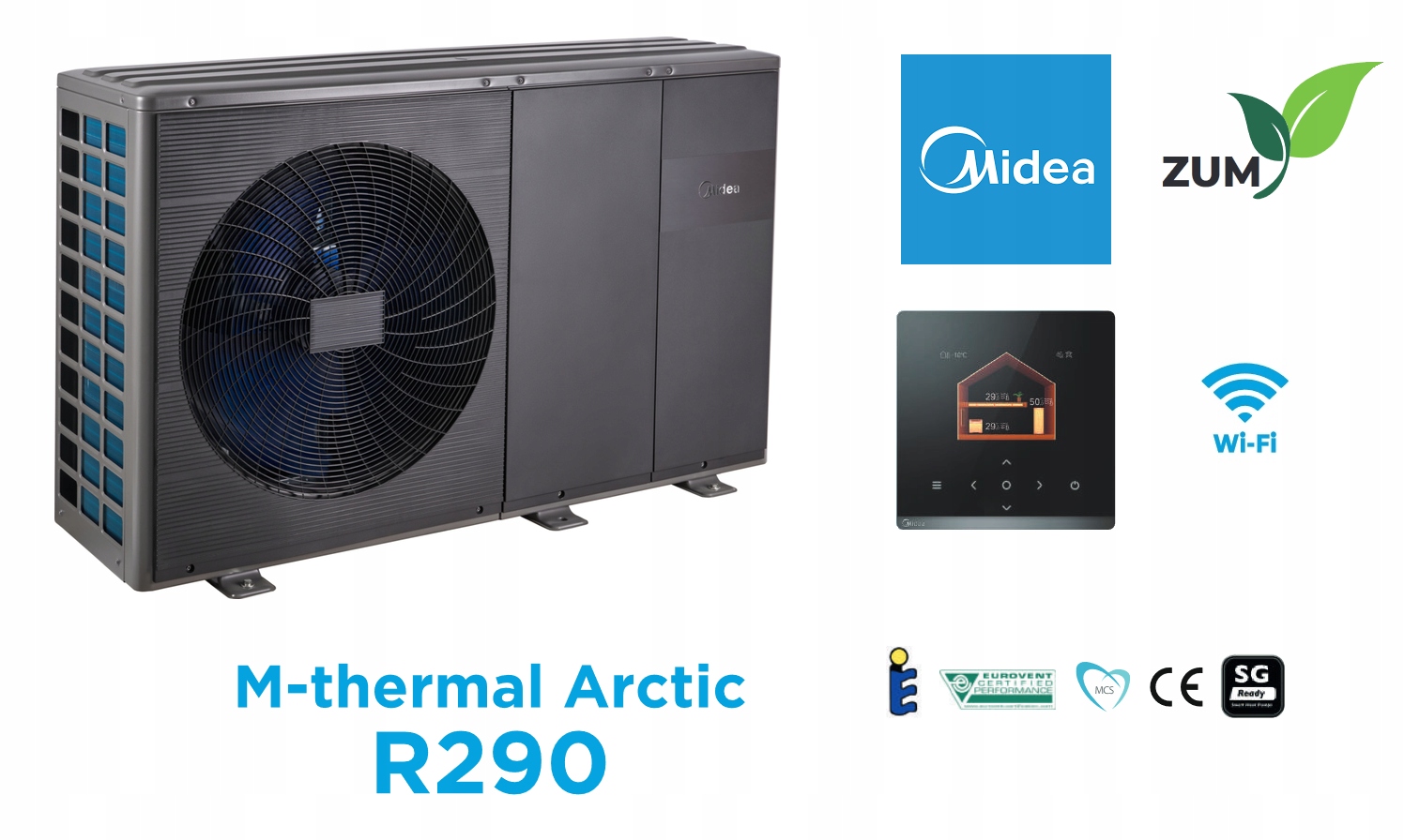 Pompa Ciepła Midea R290 - Niska cena na Allegro