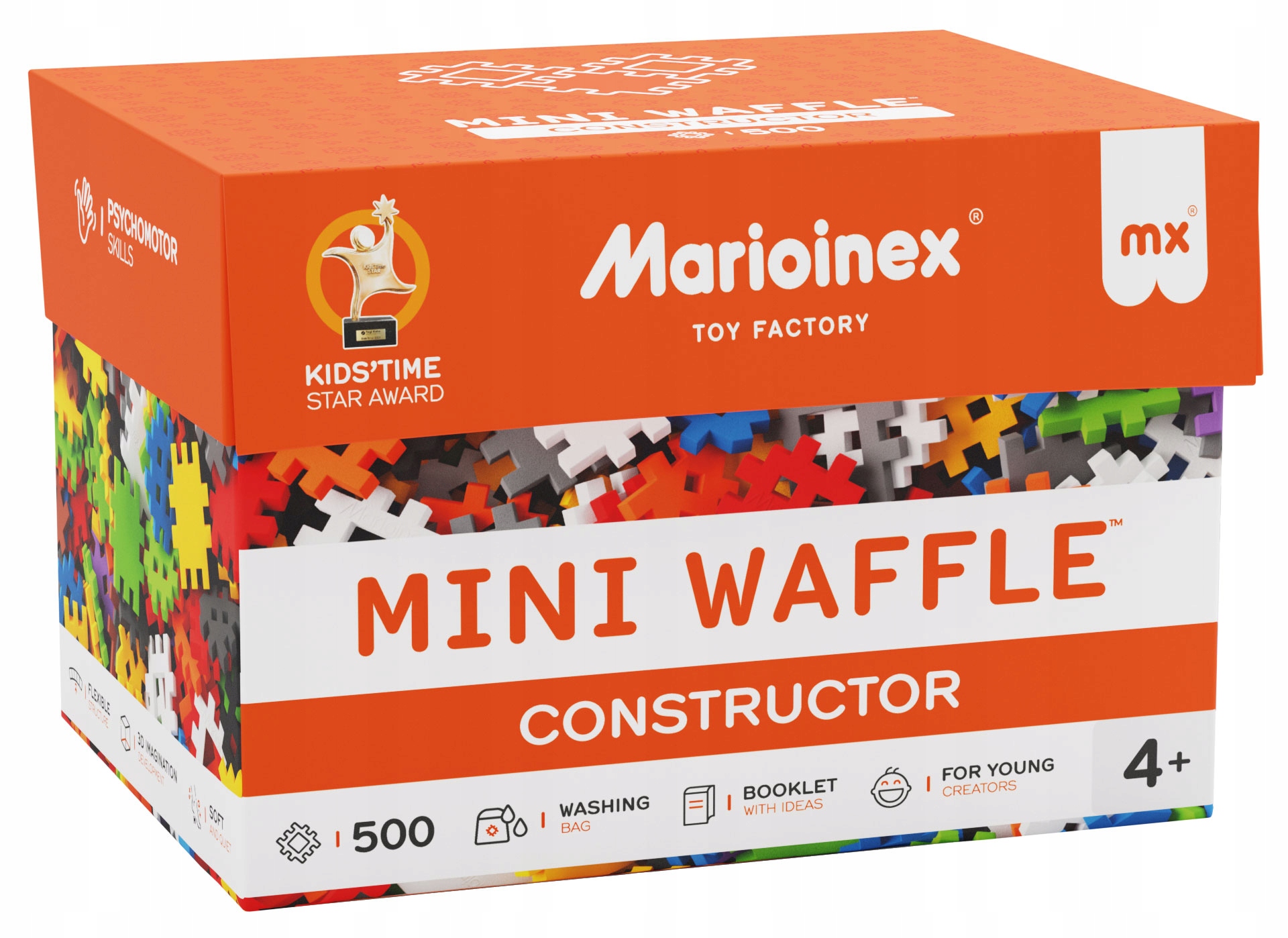 Klocki Marioinex Mini Waffle 500 sztuk (5903033902288) • Cena, Opinie ...