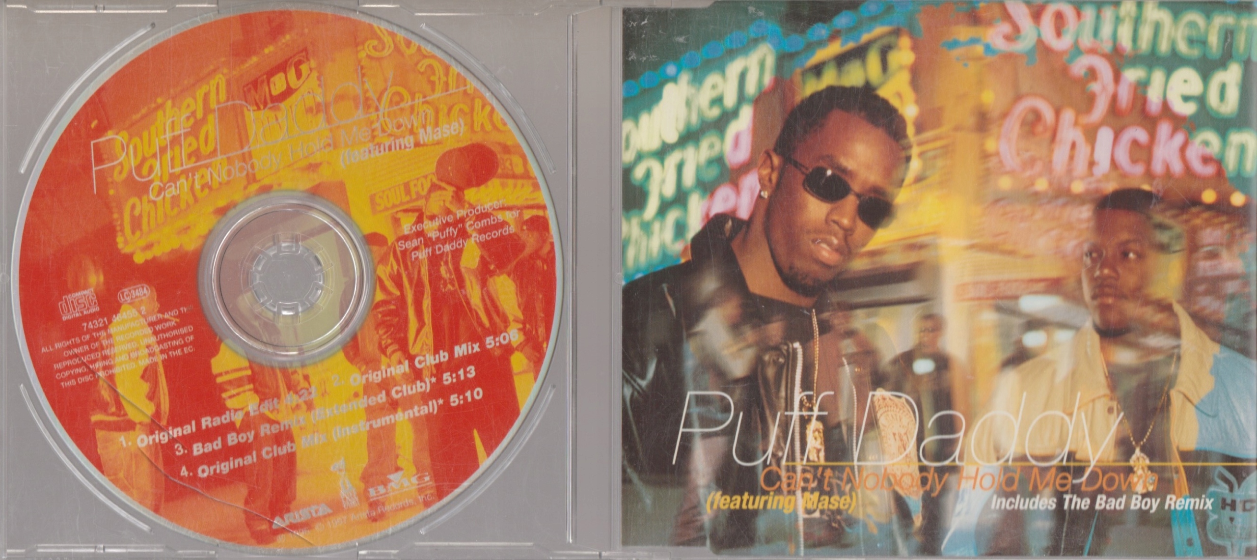 Płyta CD Puff Daddy Mase - Can't Nobody Hold Me Down ...
