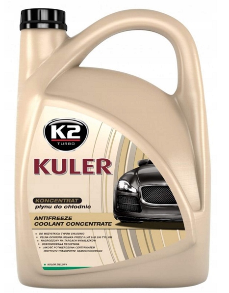 K2 Kuler Koncentrat (Z) Płyn Do Chłodnic /Zielony/ 5L 5906534000545 za ...