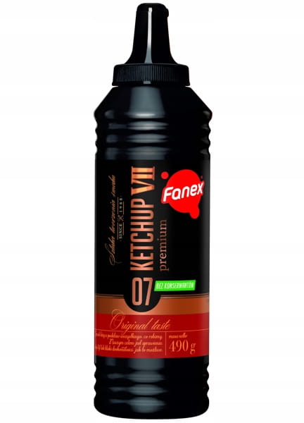 Fanex Ketchup VII Premium 490 g (5900854002890) • Cena, Opinie • Sosy ...