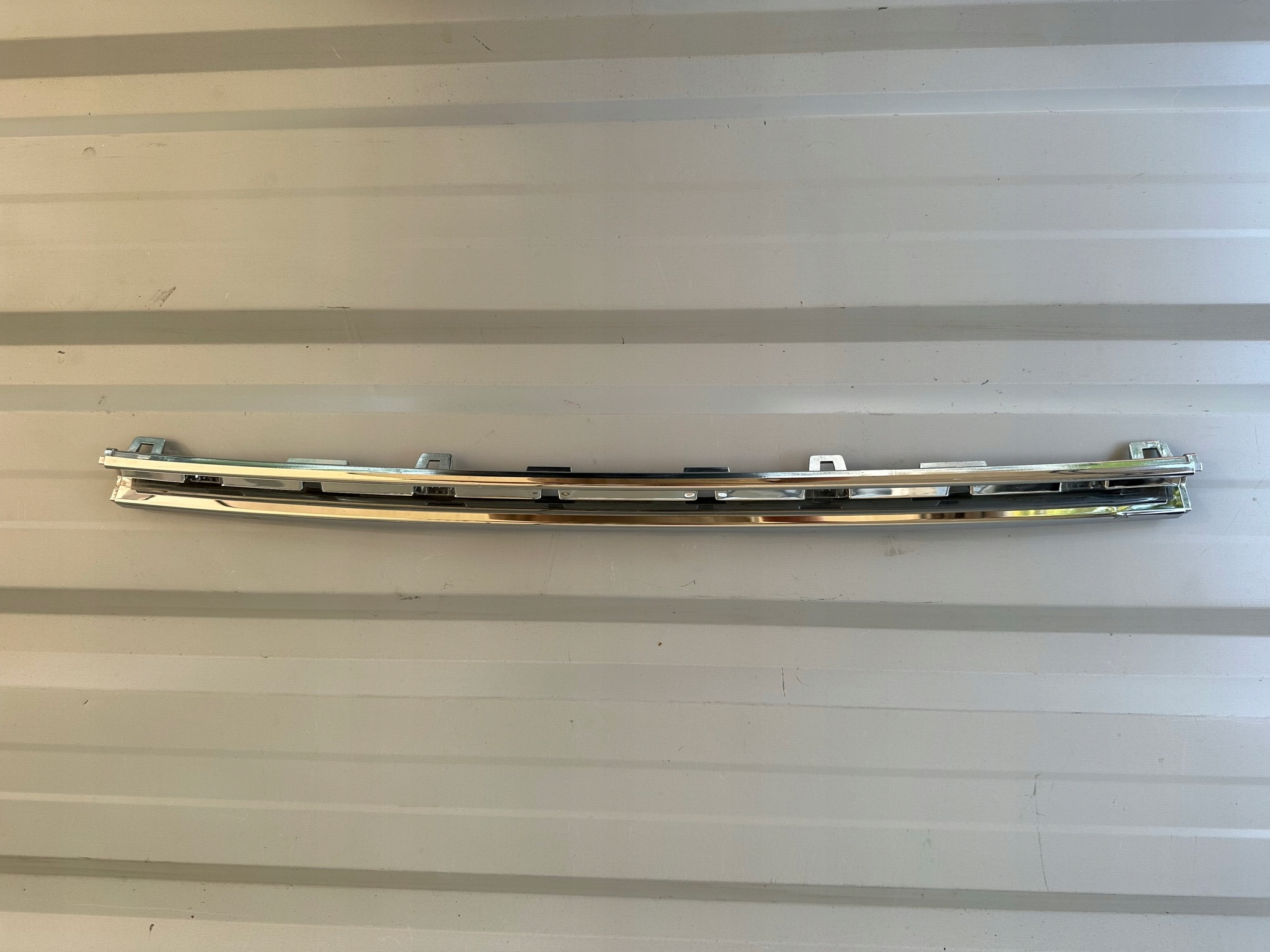 MERCEDES S KLASA W223 20- DYFUZOR TYLNEGO ZDERZAKA CHROM TYŁ za 100299 ...