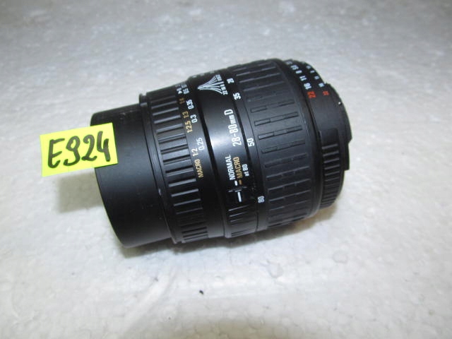 OBIEKTYW SIGMA ZOOM 28-80MM 1:3,5-5,6 II MACRO - NR E924 - Sklep, Opinie, Cena w Allegro