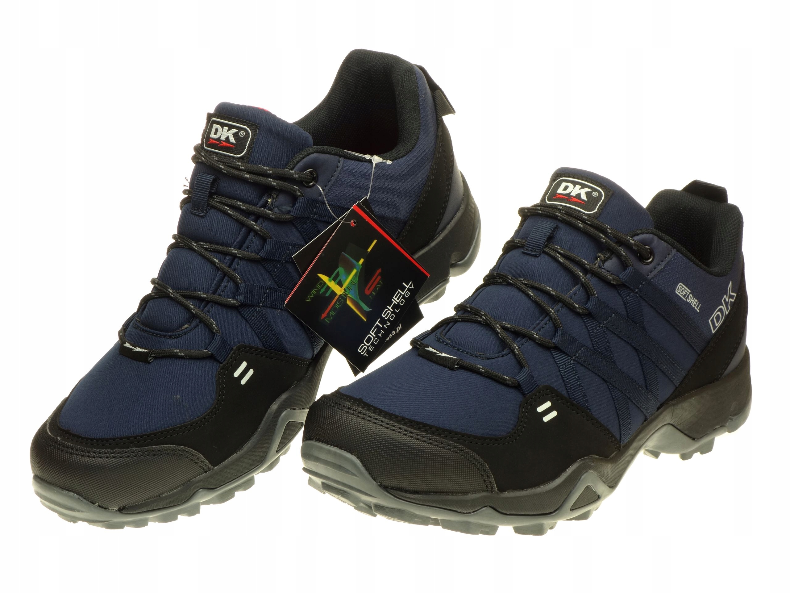 Buty Trekkingowe DK SWAT SoftShell OUTDOOR Turystyczne NAVY 42 • Cena ...