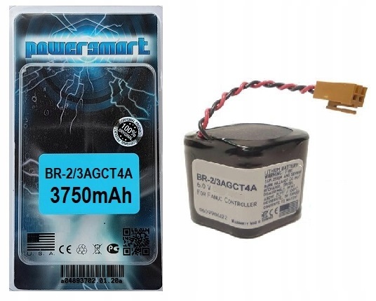 BATERIA Fanuc BR-2/3AGCT4A A98L-0031-0025 3750mAh • Cena, Opinie ...