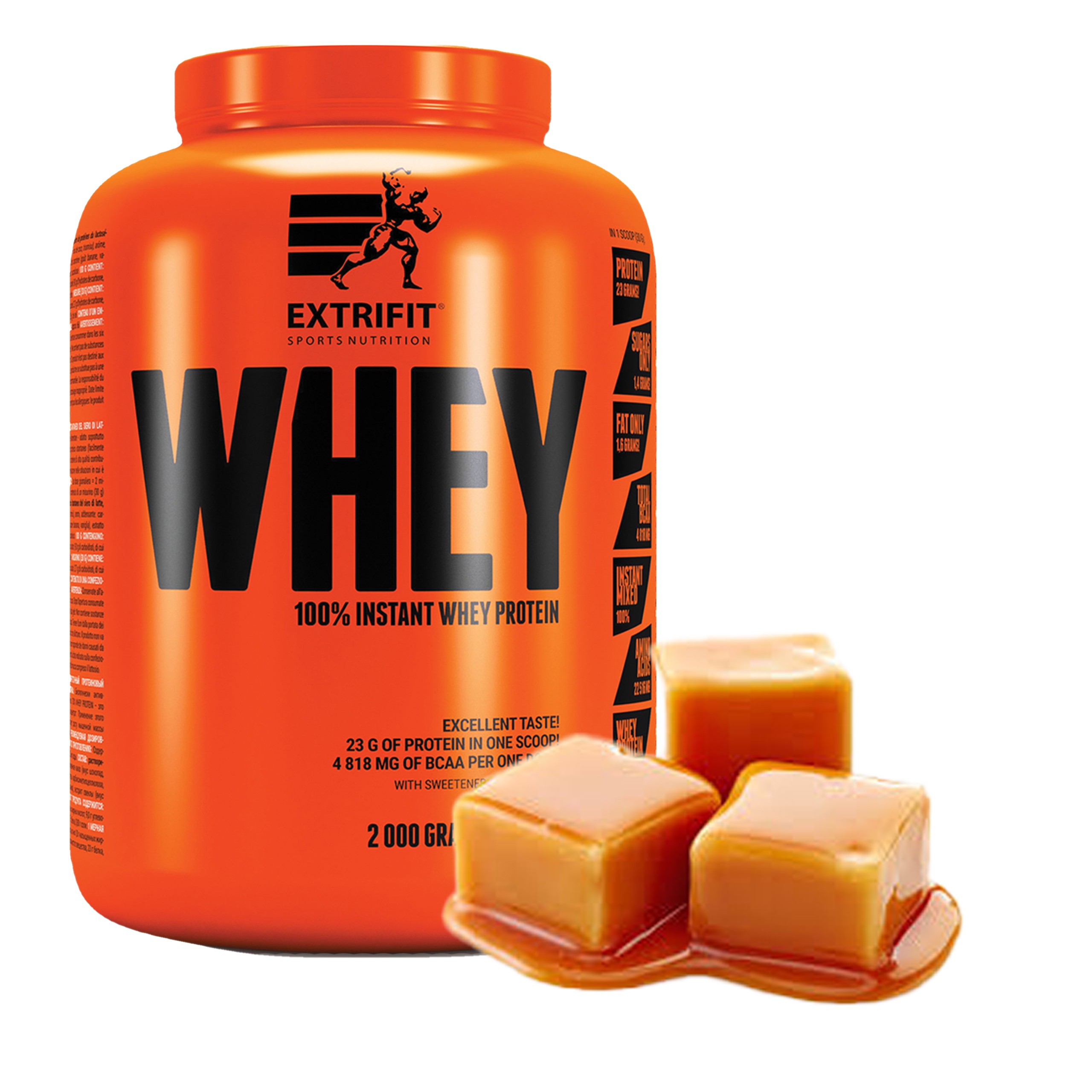 BIAŁKO WPC EXTRIFIT 100% INSTANT WHEY PROTEIN 2kg • Cena, Opinie - Allegro