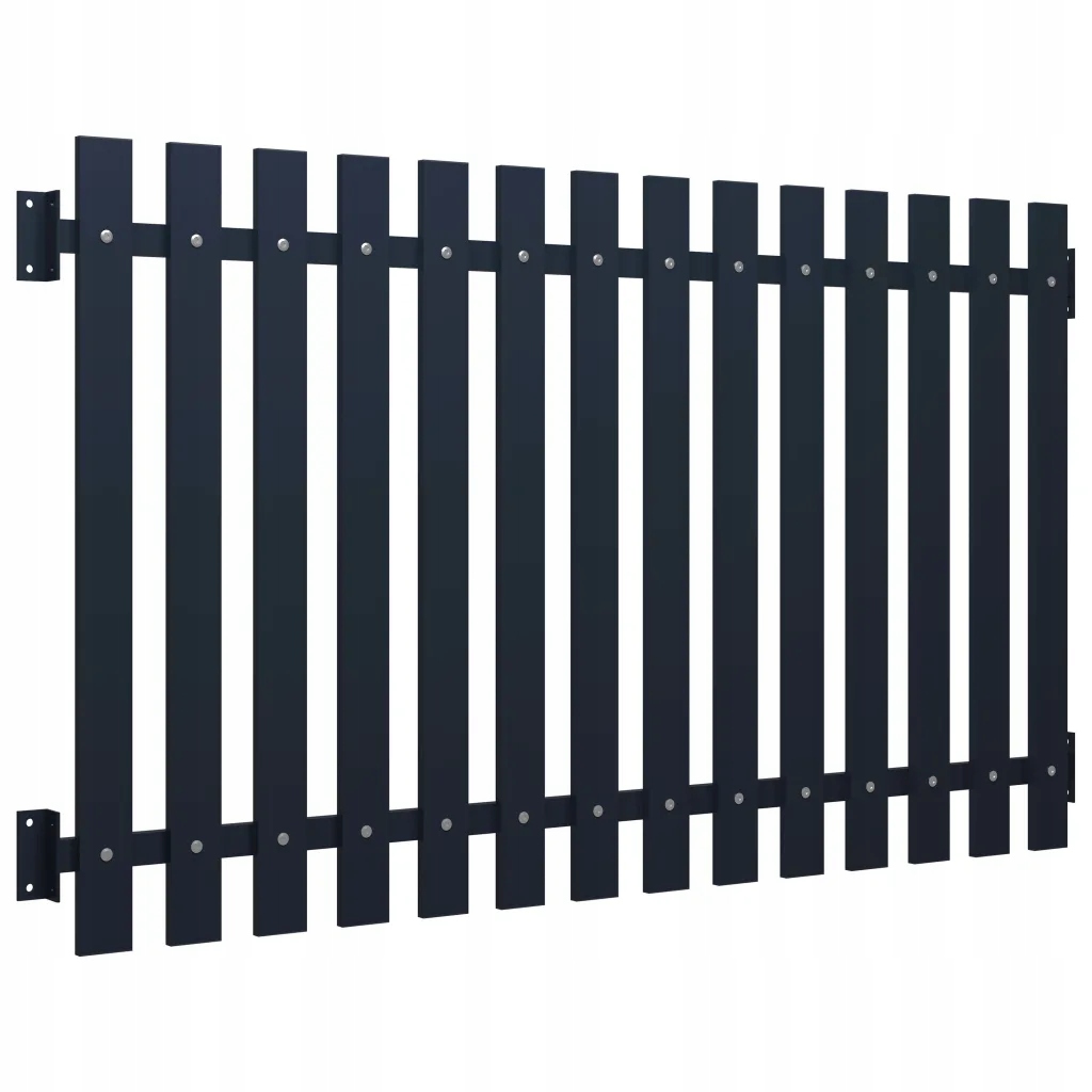 Plotový panel, antracitový, 170,5x150 cm, sta - Allegro