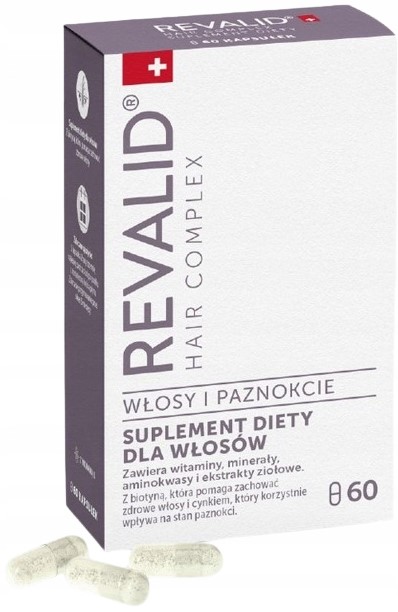 Revalid Hair Complex Włosy I Paznokcie 60 kapsułek (7649992533306 ...