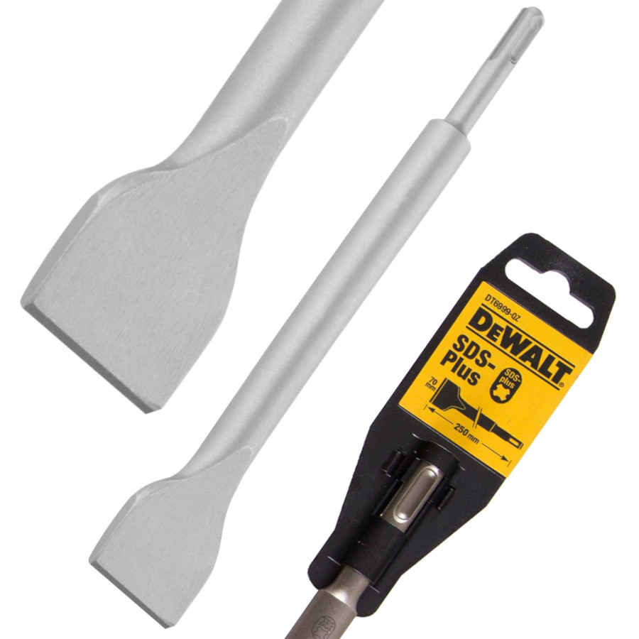 DEWALT Dłuto płaskie do betonu SDS-Plus 70x250 mm (5035048544778 ... DEWALT Dłuto płaskie do betonu SDS-Plus 70x250 mm (5035048544778 ...