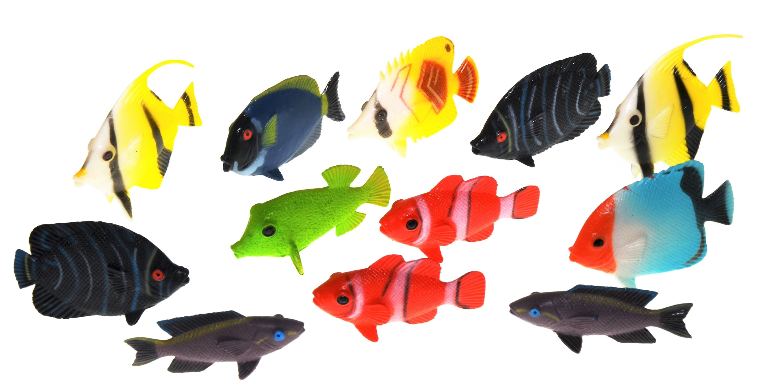 ZWIERZĘTA RYBY rybki 12szt 6-7cm Nemo różne gatunk - porównaj ceny ...