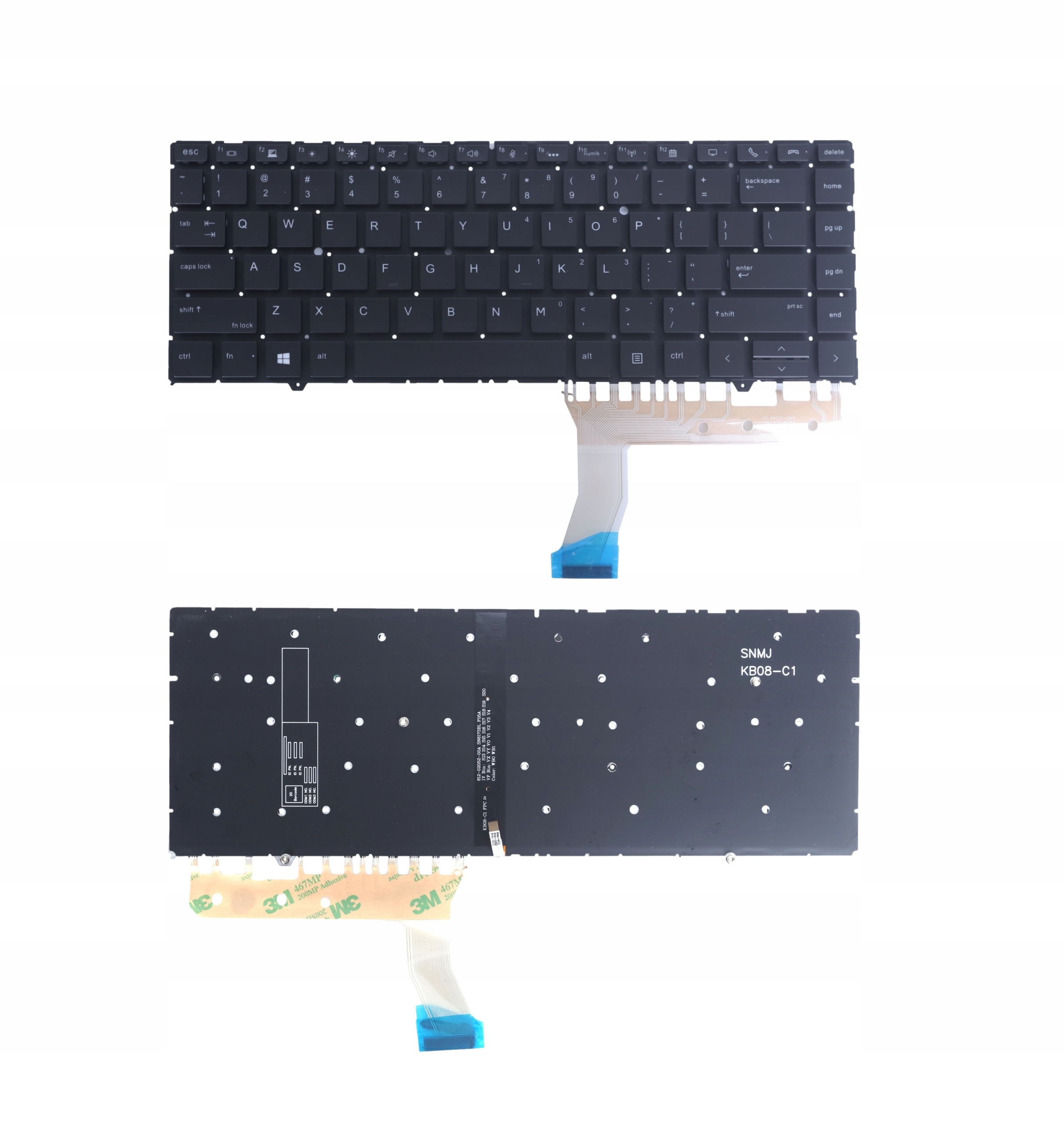 Billentyűzet KLAW HP ELITEBOOK 1050 G1 ZBOOK STUDIO G5 LED HP, Compaq ...