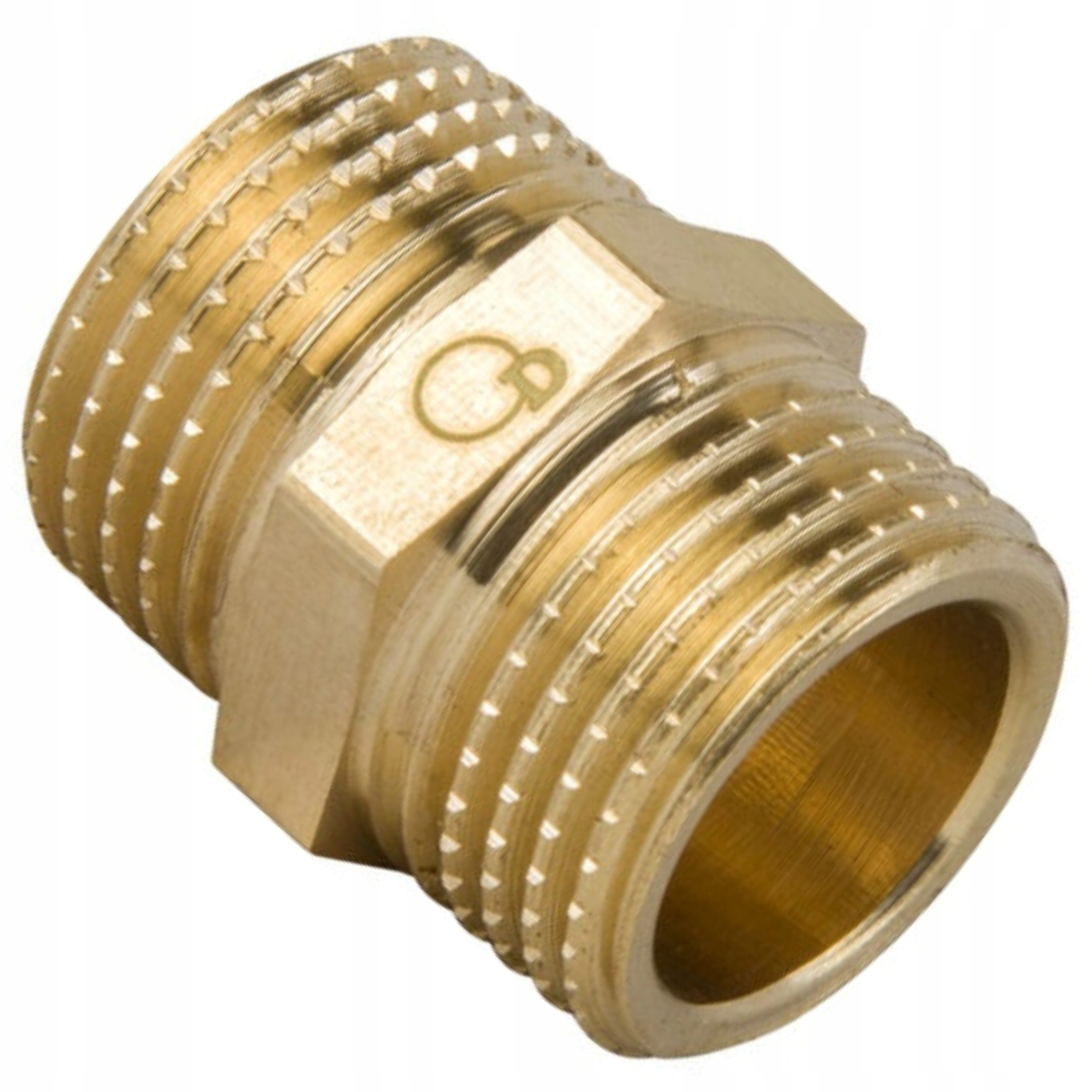 NYPEL MOSIĘŻNY ZŁĄCZKA MOSIĘŻNA RÓWNOPRZELOTOWY 1'' CAL DN25 SOLIDNY ...