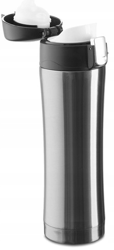 KUBEK TERMICZNY 400 ML TERMOS BUTELKA 16 H CIEPŁO (24,41) • Cena, Opinie • Termosy i kubki ...