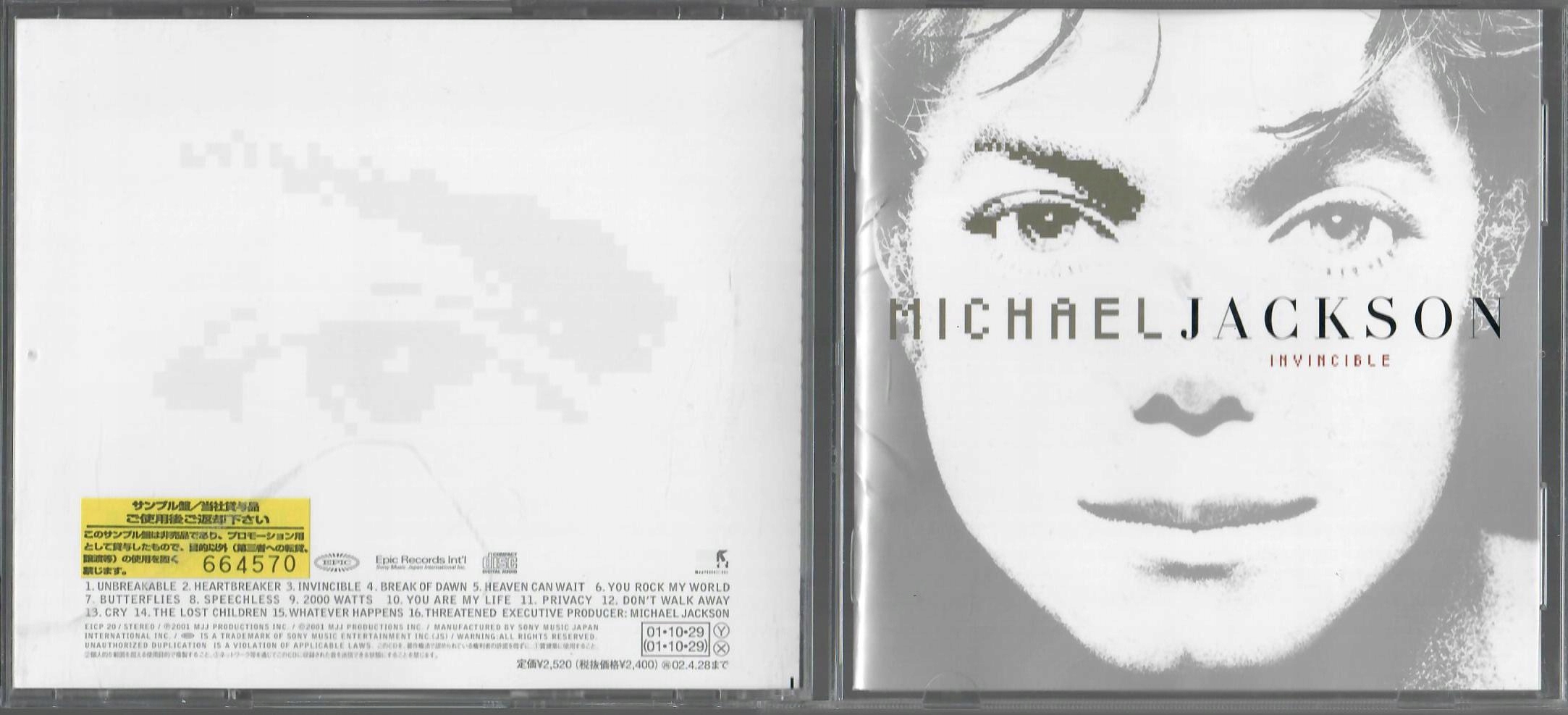 Invincible Michael Jackson CD - porównaj ceny - Allegro.pl