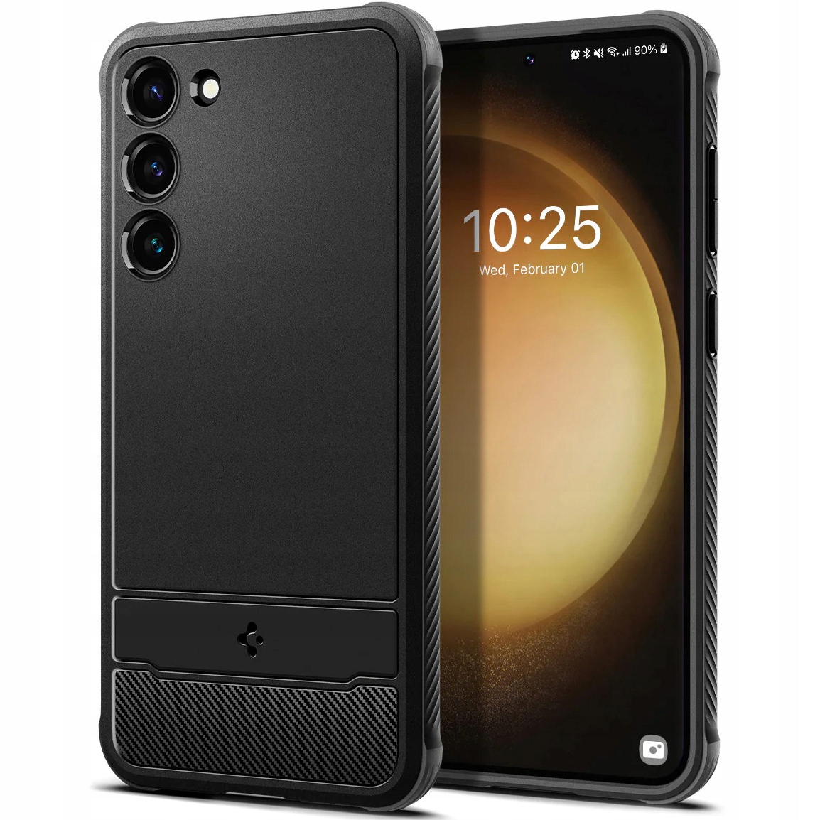 Plecki Spigen do Samsung Galaxy S23 czarny - Sklep, Opinie, Cena w Allegro