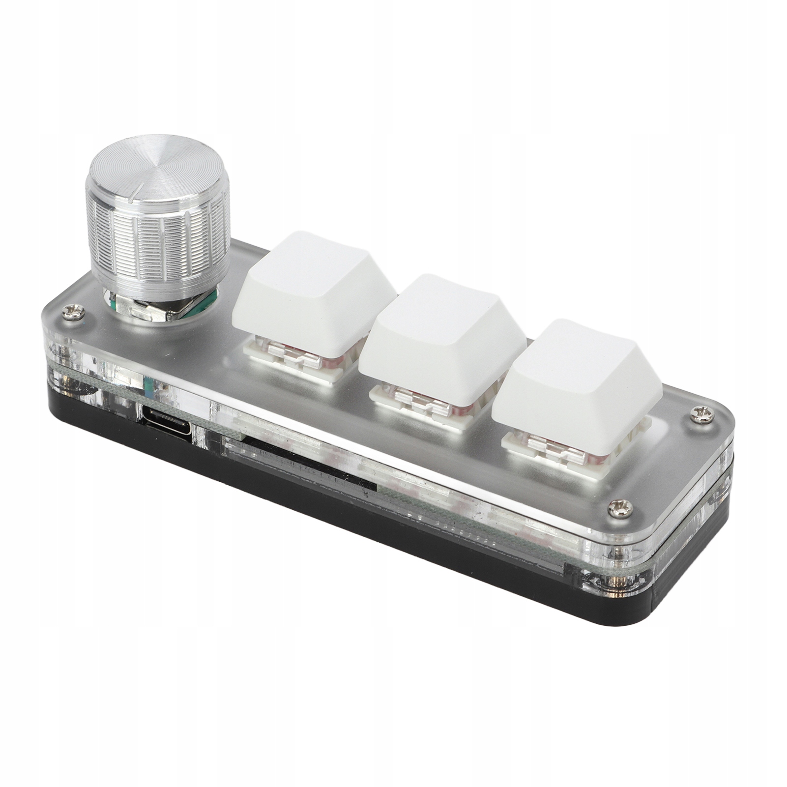 Mini 3 klawiszowa klawiatura Mechaniczna biała (7612272574948) • Cena ...