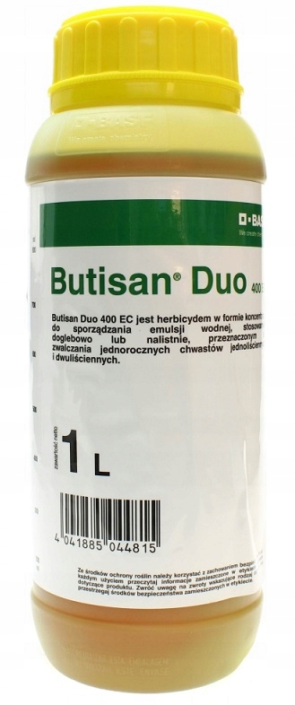 BUTISAN DUO 400 EC 1L OPRYSK NA CHWASTY W RZEPAKU (4041885044815 ...