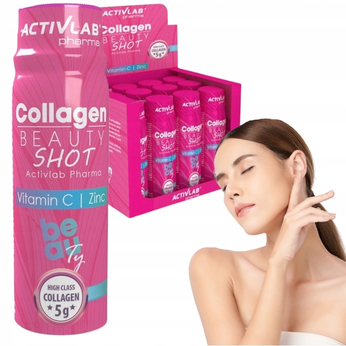 Activlab Collagen Beauty Shot 80ml KOLAGEN WITAMINA C (5903260902822) • Cena, Opinie • Skóra ...